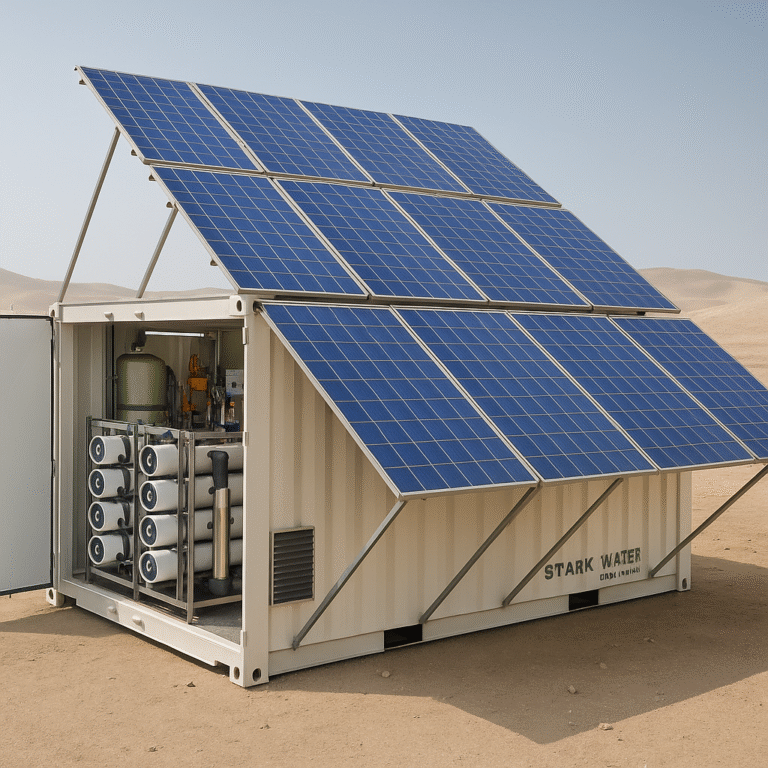 Seawater Desalination System Solar-Powered Containerized | STARK Middle ...