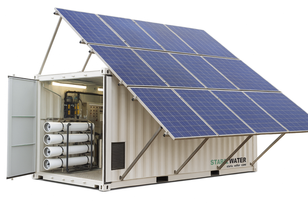 Seawater Desalination System Solar-Powered Containerized | STARK Middle ...