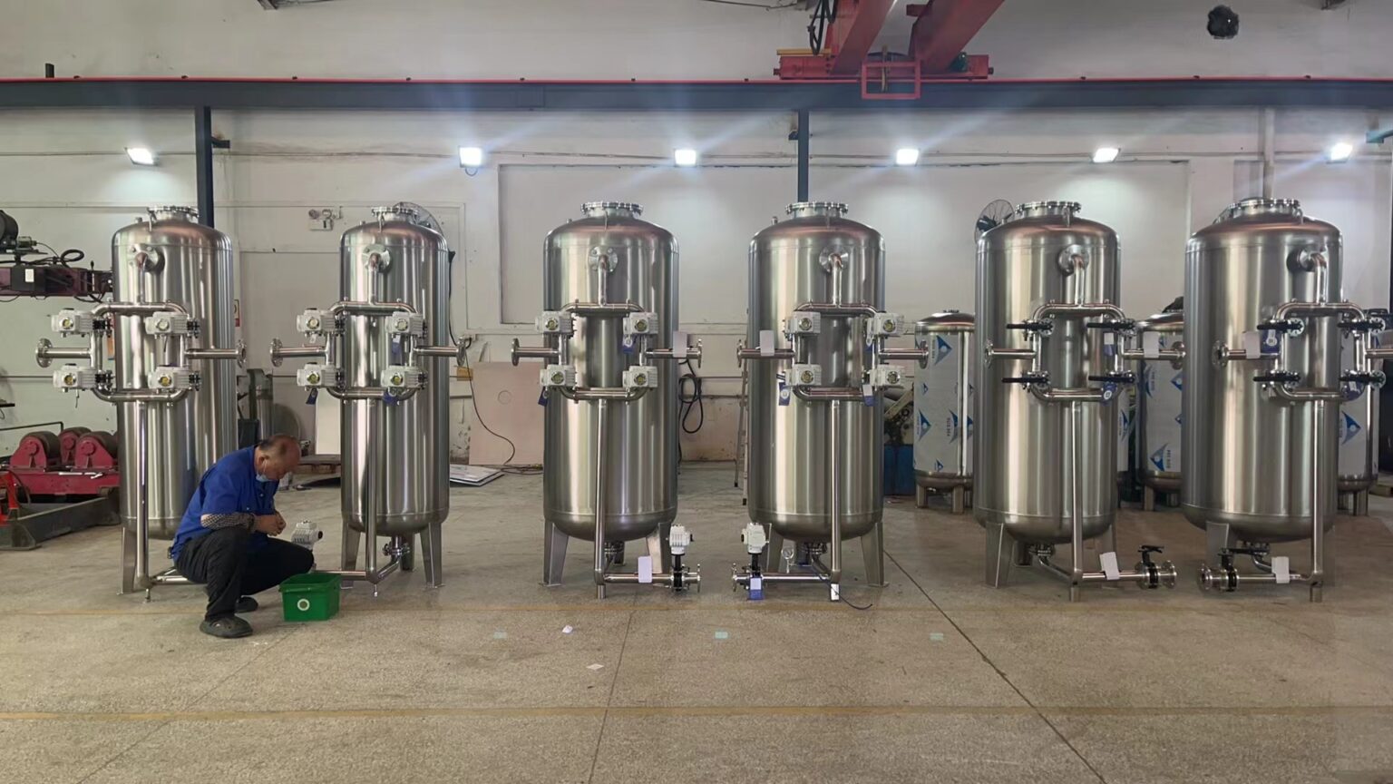 Stainless Steel Mechanical Filters In Water Treatment