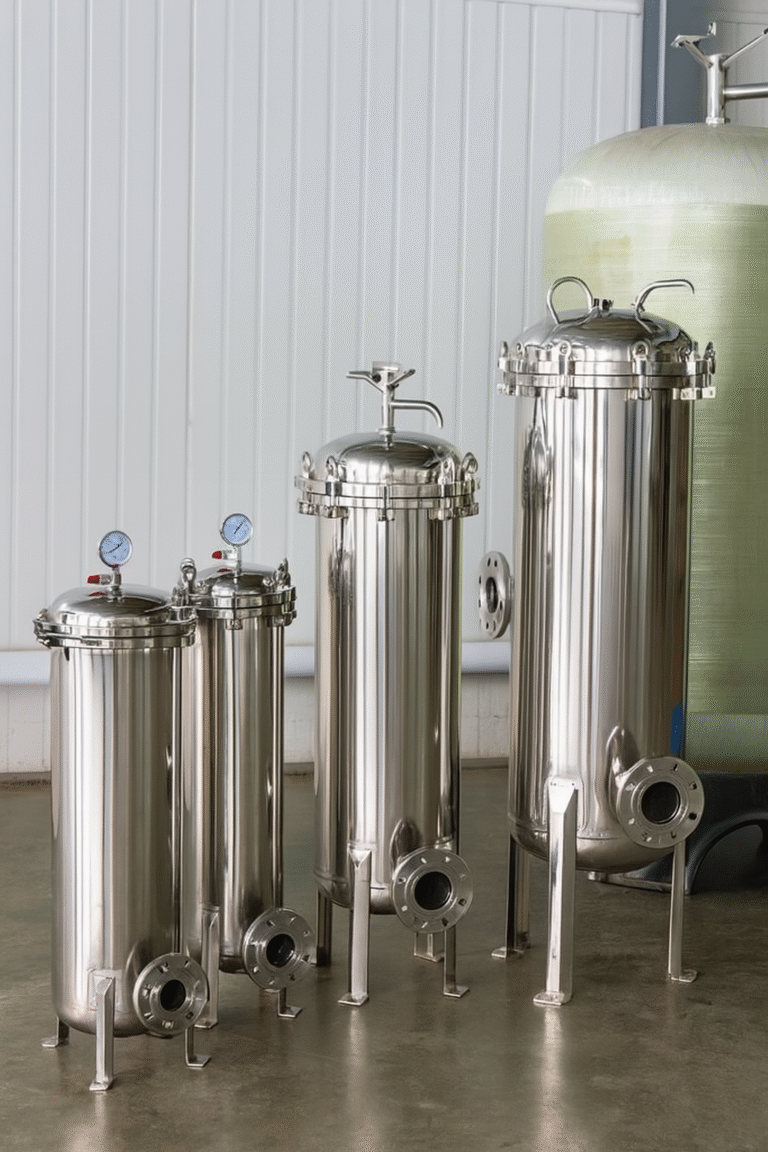 Stainless Steel Filter Tank | Cartridge & Bag Filter Housing | Stark Water