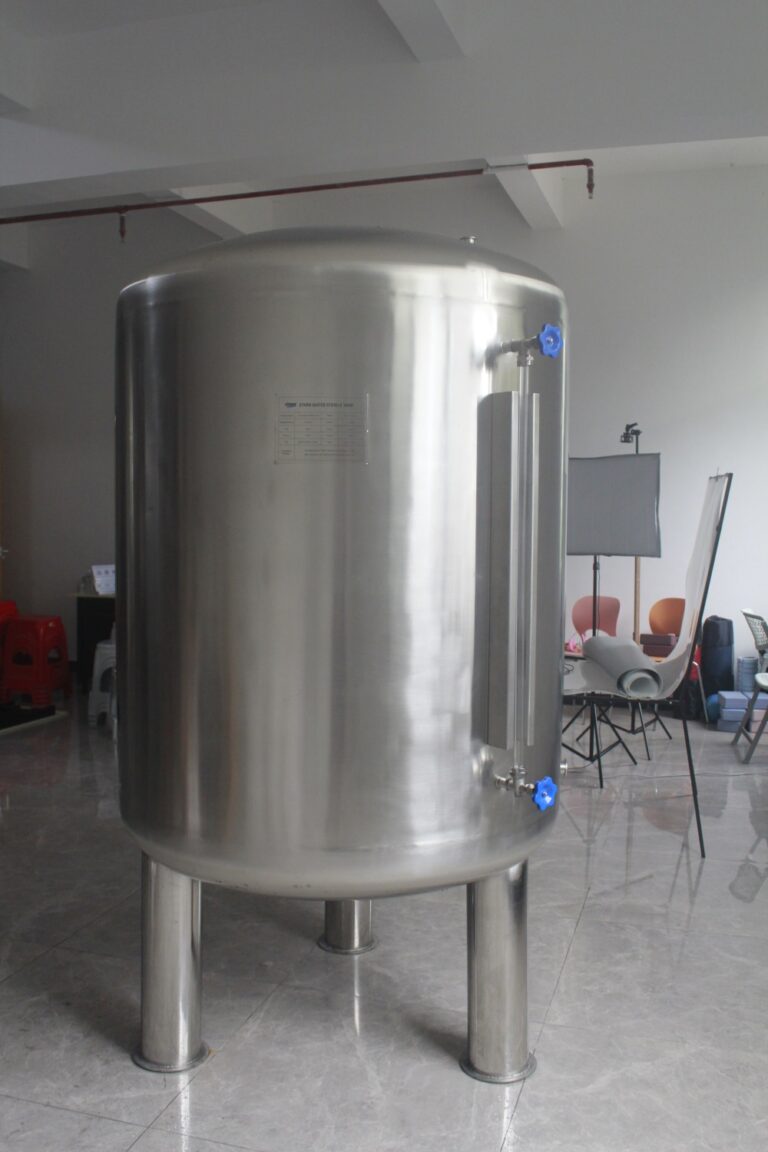 5000L Stainless Steel Water Storage Tank | Double Jacket | Insulated ...