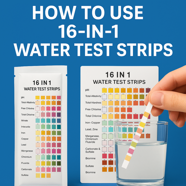 How To Use 16-in-1 Water Test Strips | STARK Water Quality Guide