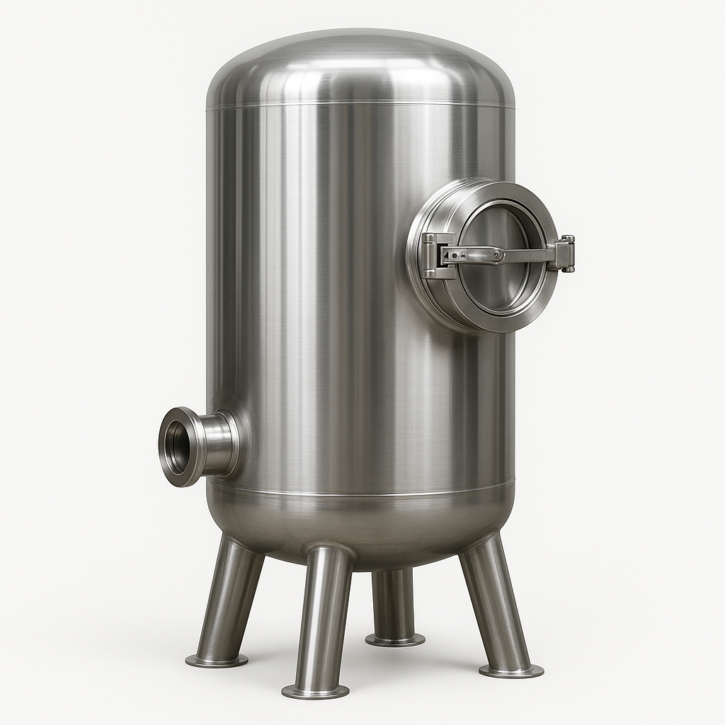 Filter Tank With Manhole - Stainless Steel Series | Stark Water