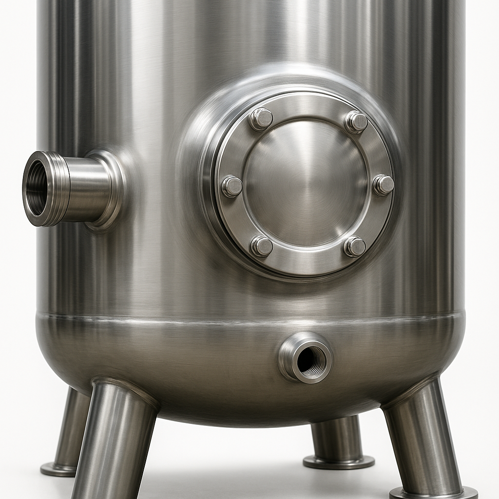 Filter Tank With Manhole - Stainless Steel Series | Stark Water