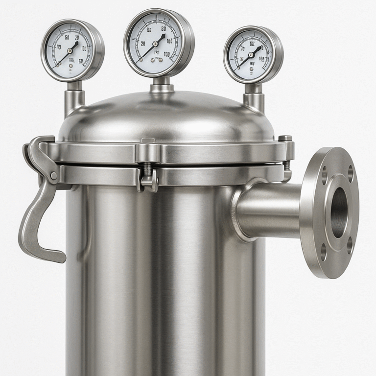 Side Entry Bag Filter Housing - Heavy Duty Series | Stark Water