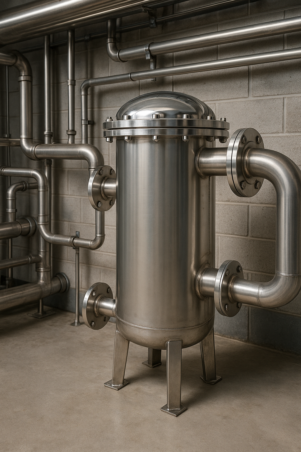 Multi Bag Filter Housing - Flange Type High Flow | Stark Water